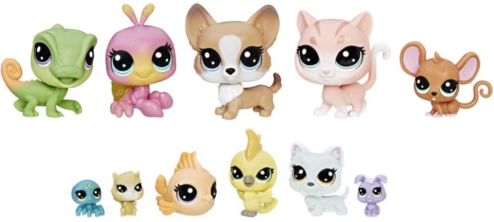 Набор фигурок Hasbro Littlest Pet Shop Lps Home Buddies Pack C1674 ...
