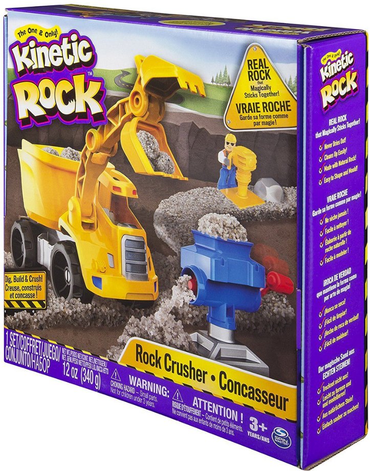 Кинетический песок Wacky-Tivities Kinetic Rock Paver Grey 141 г (11303 ...