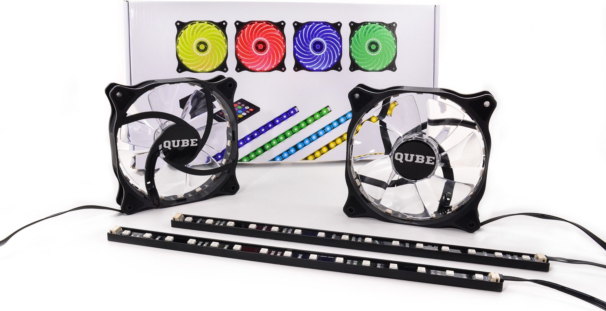 Набор подсветки для корпуса QUBE RGB Aura Lights (RGB_AURA_KITv01 ...