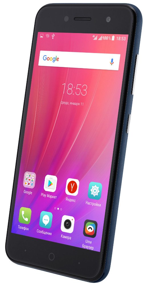 Мобильный телефон ZTE Blade A520 2/16GB Blue купить | ELMIR - цена ...