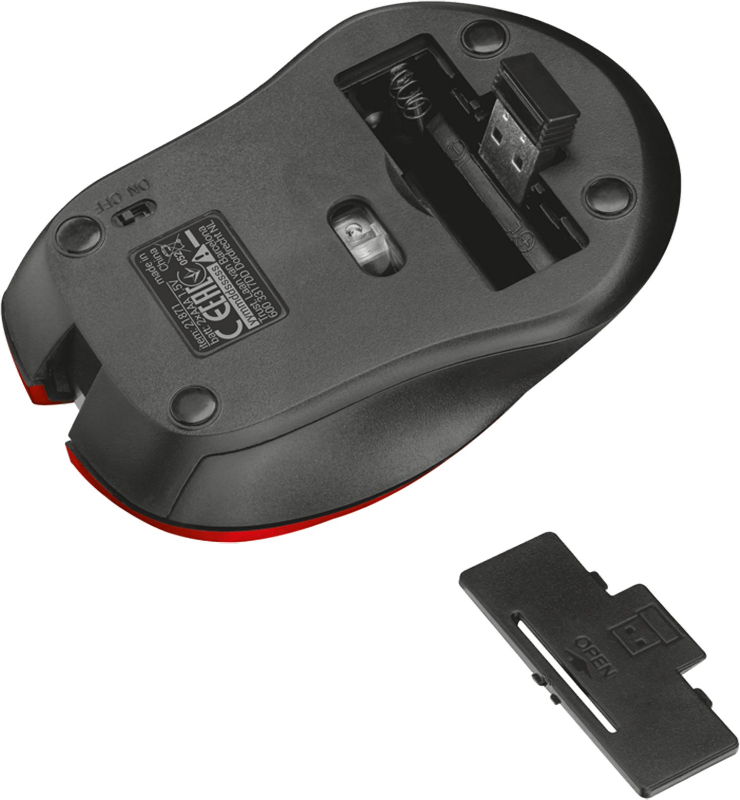 Мышь Trust Mydo Wireless Mouse Red (21871) купить | ELMIR - цена ...