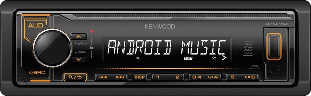 Автомагнитола Kenwood KMM-104AY купить | ELMIR - цена, отзывы ...