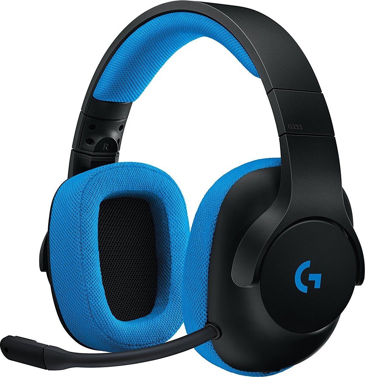 Наушники Logitech G233 Prodigy Black/Cyan (981-000703) купить | ELMIR ...