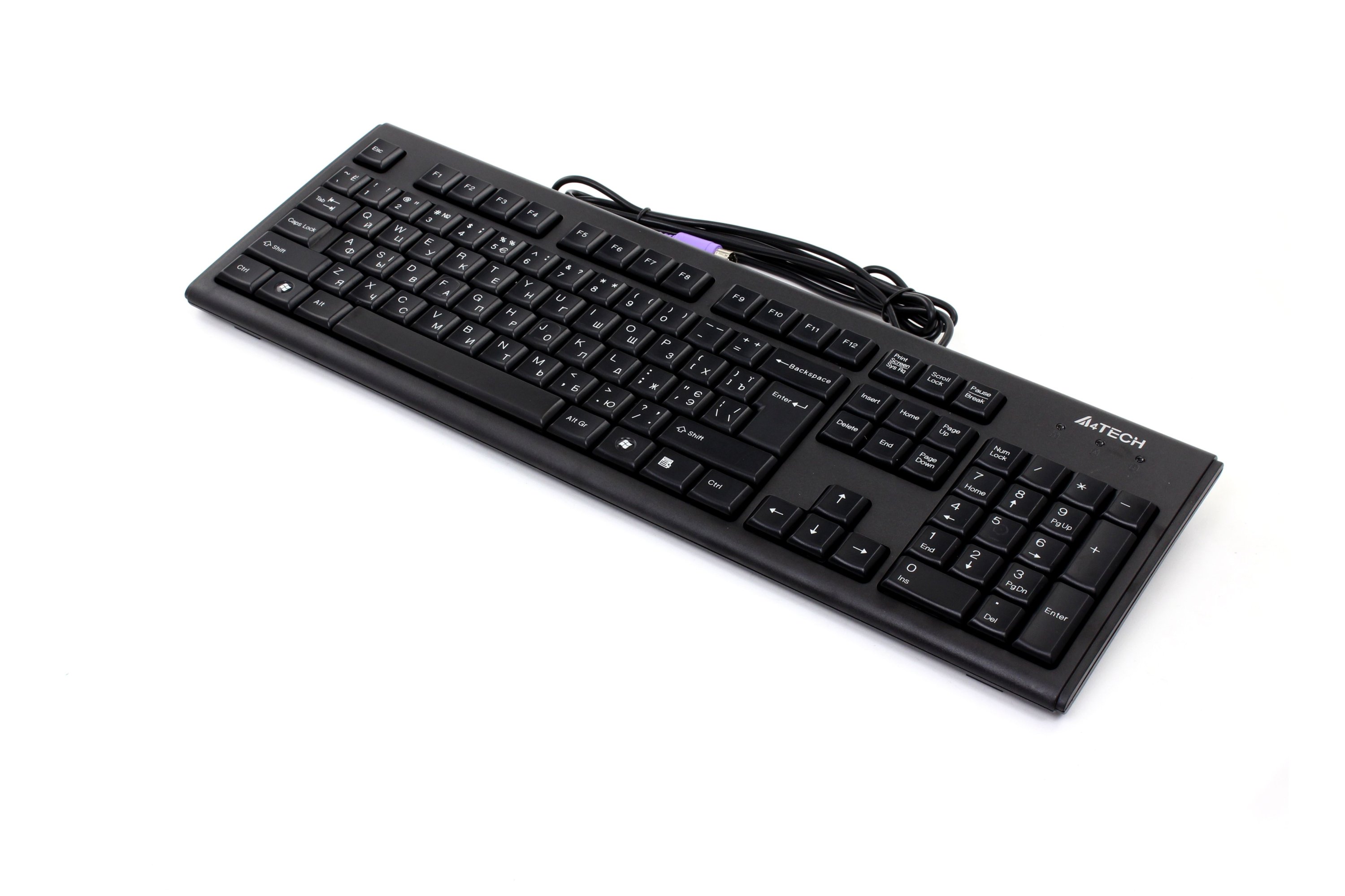 Клавиатура A4Tech KR-83 Black ps/2 купить | Elmir - цена, отзывы ...