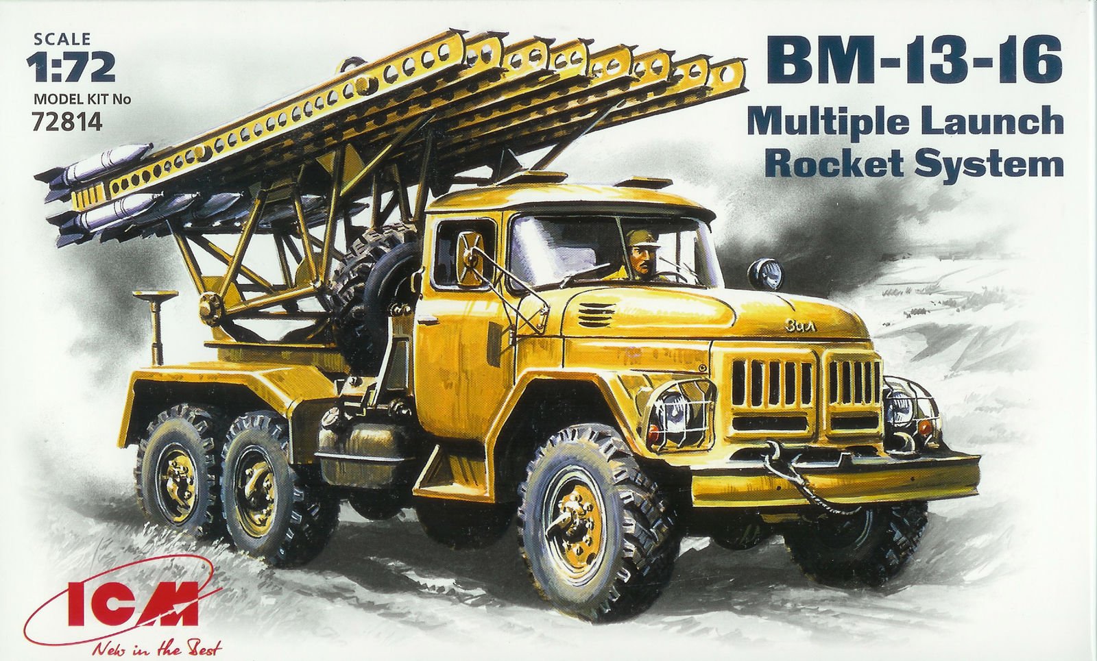 Модель ICM Советская боевая машина BM-13-16 (ICM72814) купить | ELMIR ...