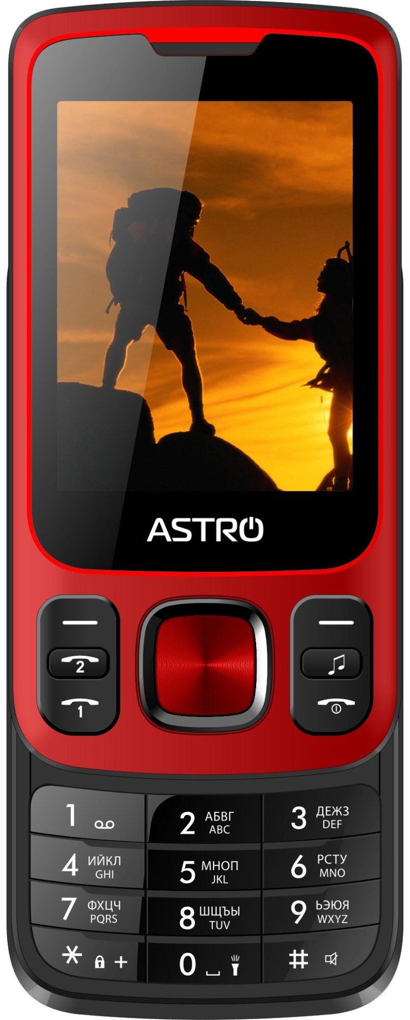 Мобильный телефон Astro A225 Red купить | ELMIR - цена, отзывы ...