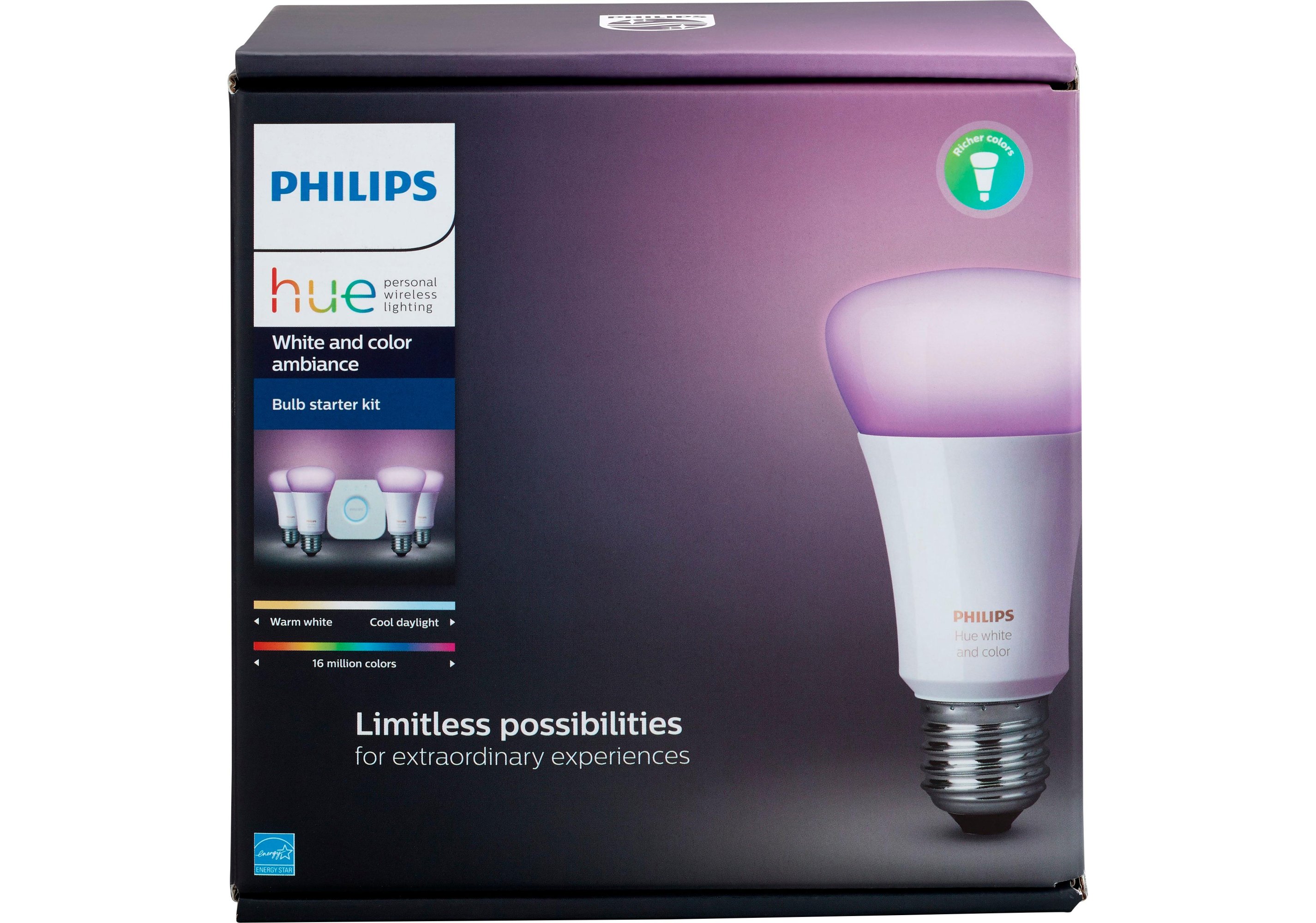 Набор Philips Hue White & Ambiance Color LED Starter Kit (471960 ...