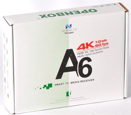 Медиаплеер Медиаплеер Openbox A6 UHD купить | ELMIR - цена, отзывы, характеристики