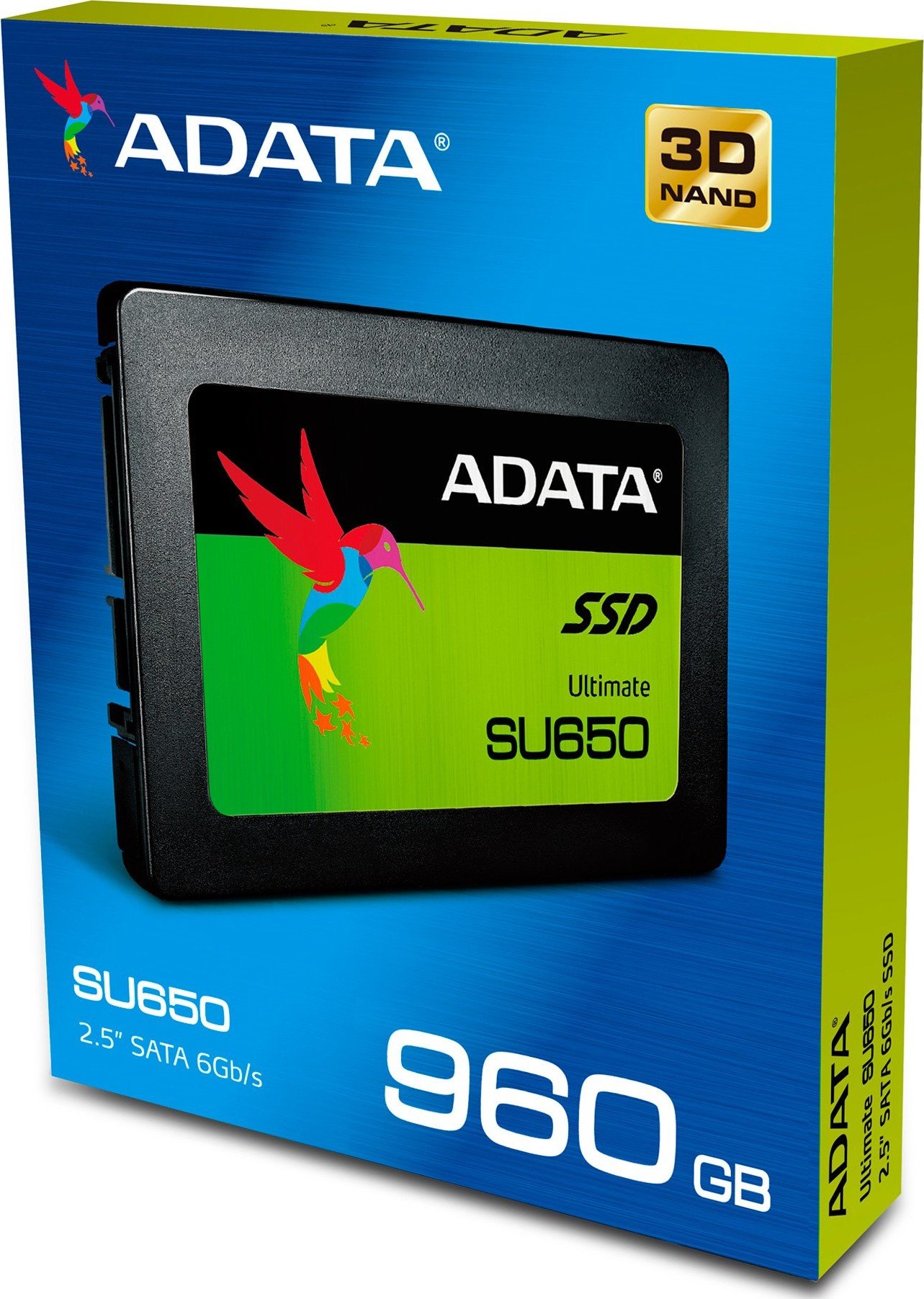 SSD-накопитель 2.5" SATA 960GB A-Data Ultimate SU650 (ASU650SS-960GT-C ...