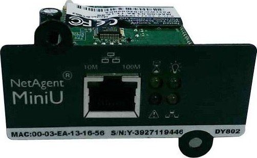 Плата PowerCom SNMP NetAgent (DY802) купити | ELMIR - ціна, відгуки ...
