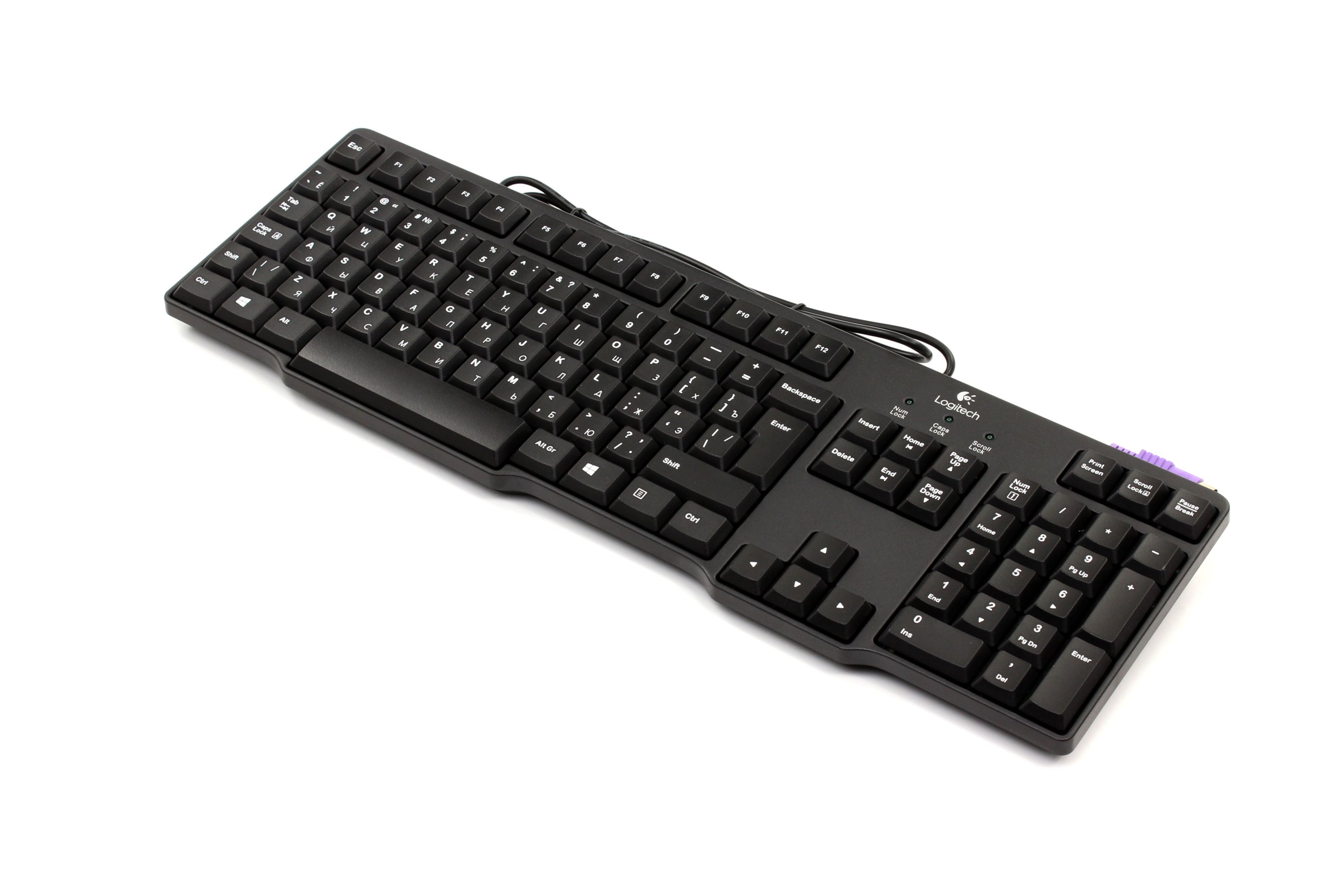 Клавиатура Logitech Classic Keyboard K100 Black ps/2 (920-003200 ...