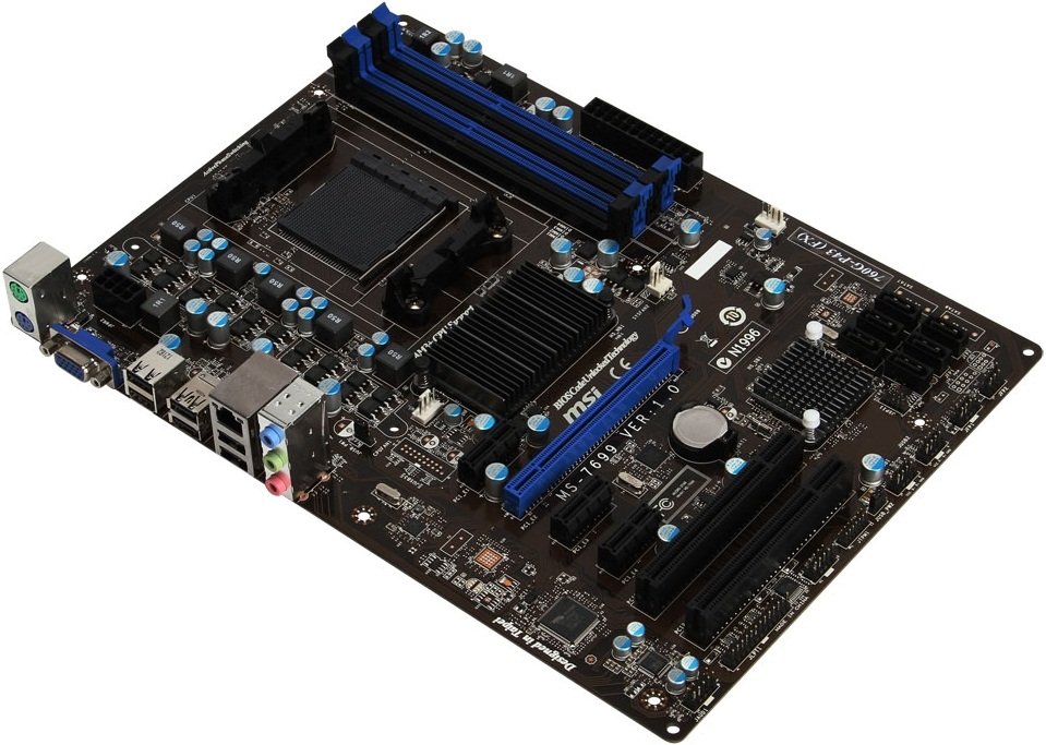 Материнская плата MSI 760G-P43 (FX) s-AM3 760G купить | Elmir - цена ...