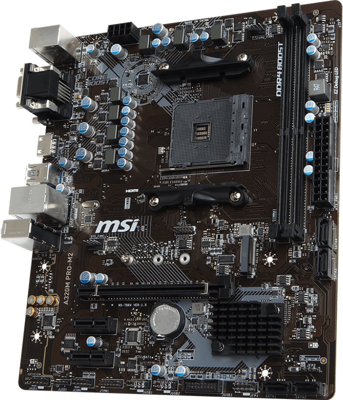 Материнская плата MSI A320M Pro-M2 s-AM4 A320 купить | Elmir - цена ...