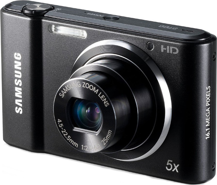 Цифровая фотокамера Samsung ST66 Black купить | ELMIR - цена, отзывы ...