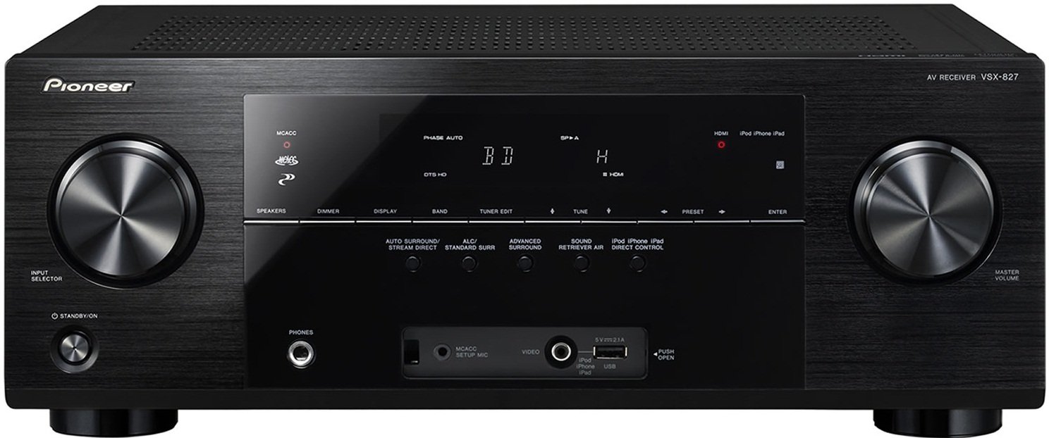 AV ресивер Pioneer VSX-827-K купить | ELMIR - цена, отзывы, характеристики