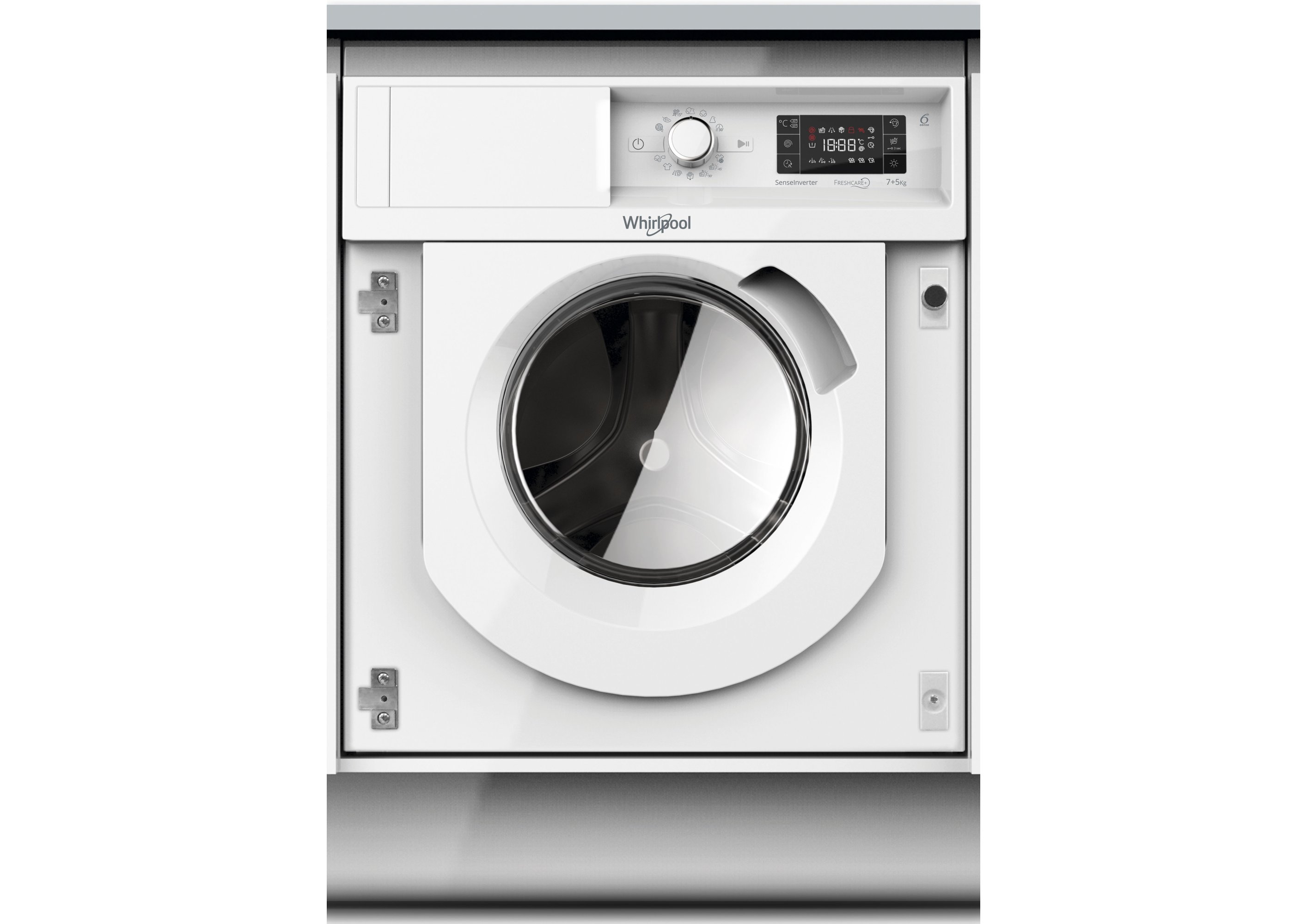 Встраиваемая стирально-сушильная машина Whirlpool BI WDWG 75148 EU ...