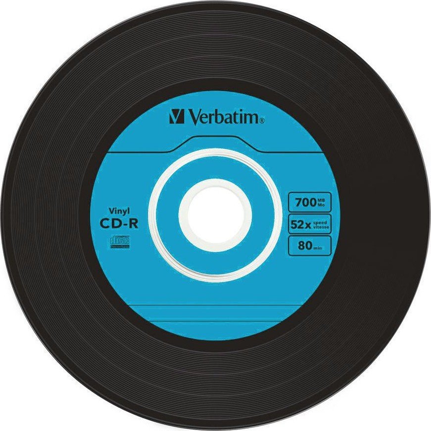 CD-R Verbatim Azo Data Vinyl 700Mb 52x (Slim Case) (43426-1) купить ...