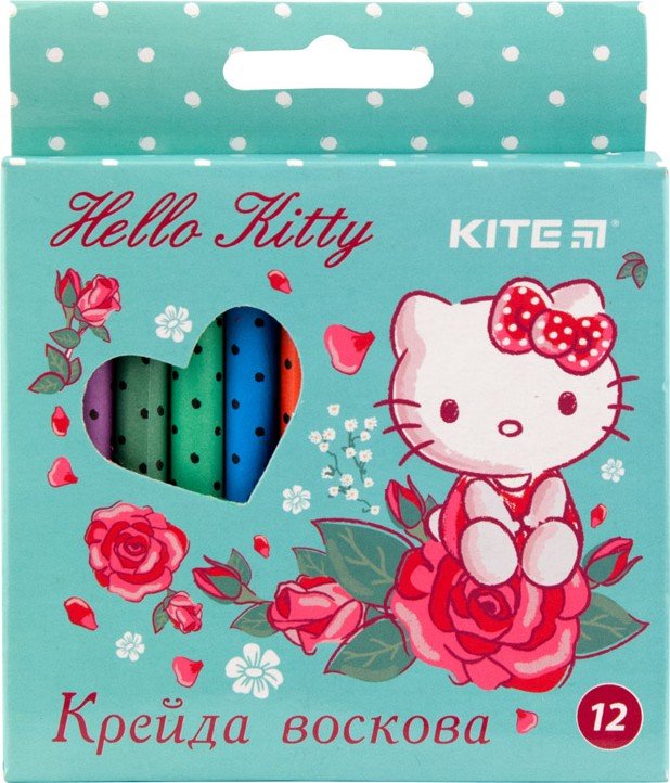 Восковые карандаши Kite Hello Kitty 12 цветов (HK19-070) купить | ELMIR ...