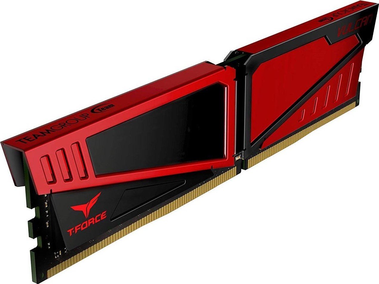 Модуль памяти Team DDR4 8GB 2666MHz T-Force Vulcan Red ...