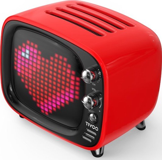 Акустическая система Divoom Tivoo Red купить | ELMIR - цена, отзывы, характеристики