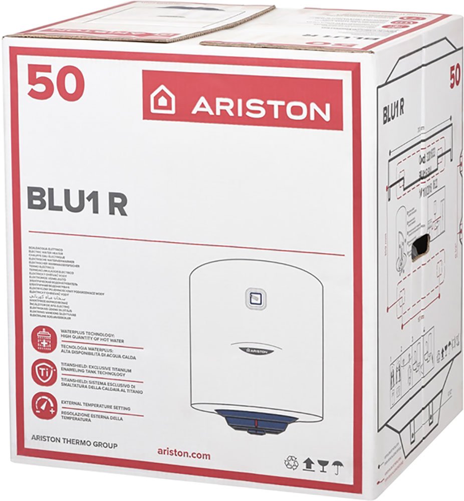 Водонагреватель Ariston BLU1 R 50 V 1.5 K PL DRY купить | ELMIR - цена ...