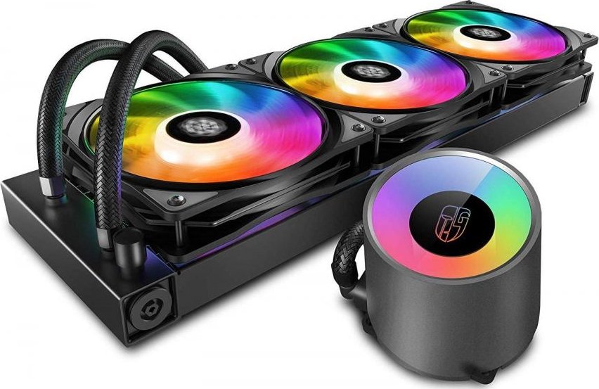 Водяное охлаждение Система водяного охлаждения DeepCool Castle 360 RGB ...