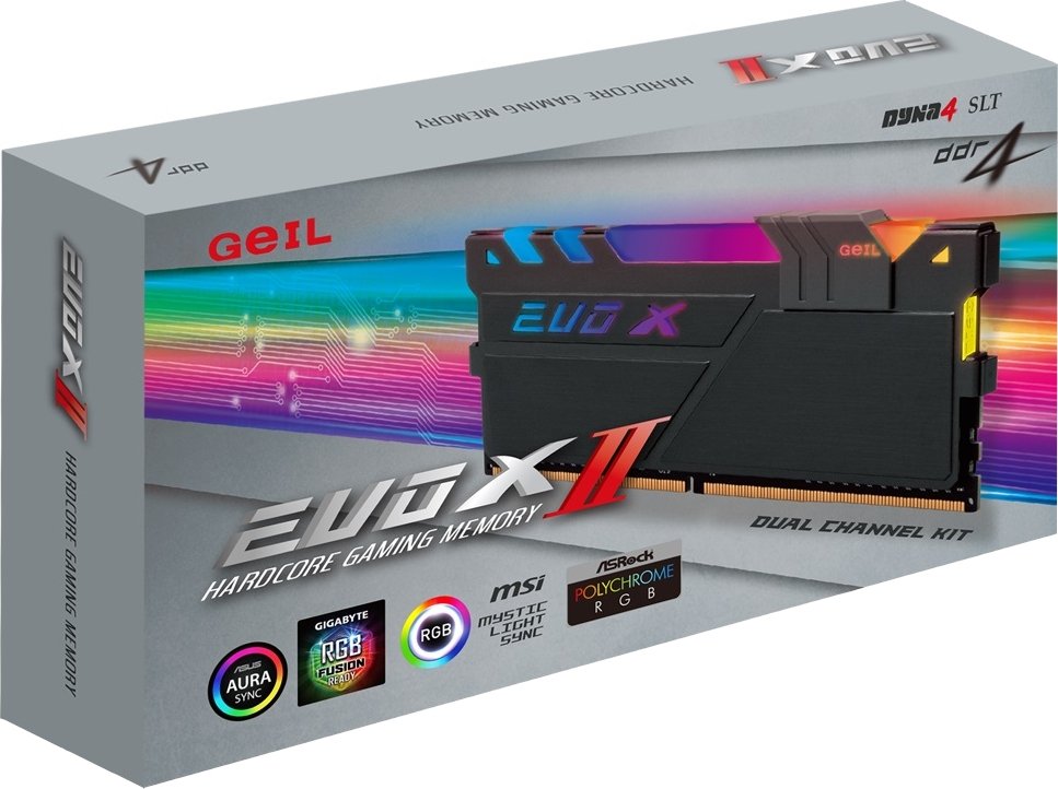 Модуль памяти GEIL DDR4 32GB 2x16GB 3200MHz EVO X II ...