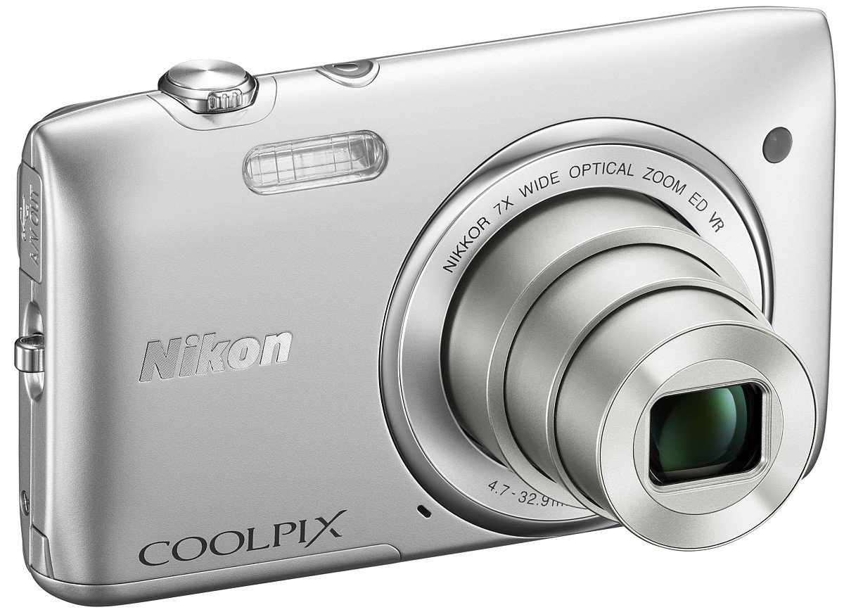 Цифровая фотокамера Nikon Coolpix S3500 Silver купить | ELMIR - цена ...