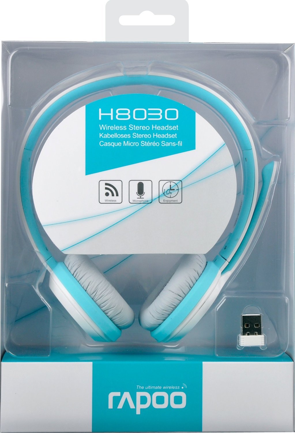 Наушники Rapoo H8030 Wireless Blue купить | ELMIR - цена, отзывы ...