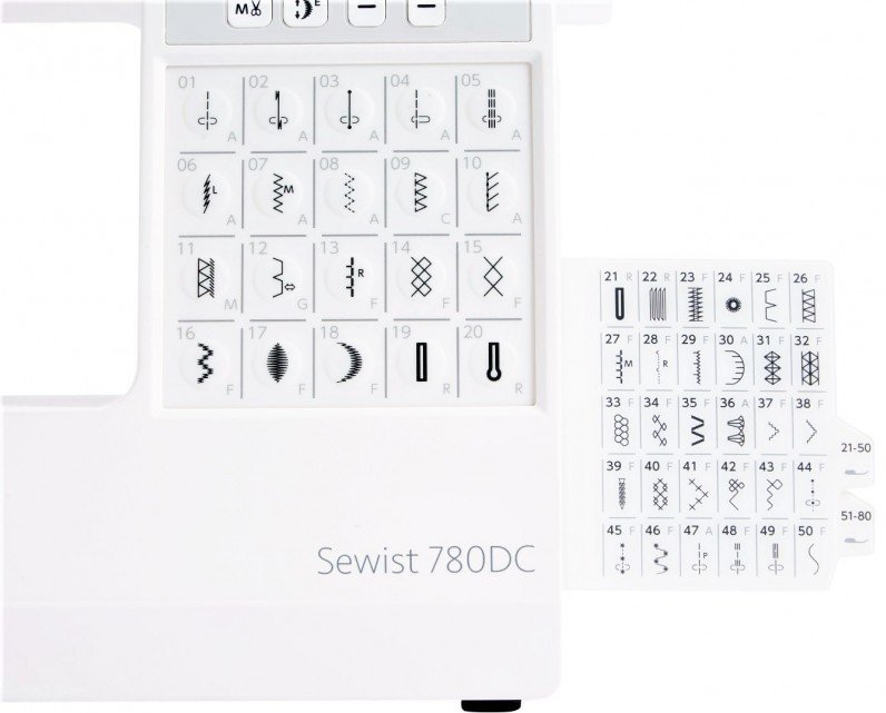 Швейная машина Janome Sewist 780 DC купить | ELMIR - цена, отзывы ...