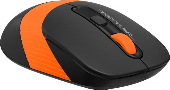 Мышь A4Tech Fstyler FG10S Wireless Silent Orange купить | ELMIR - цена, отзывы, характеристики