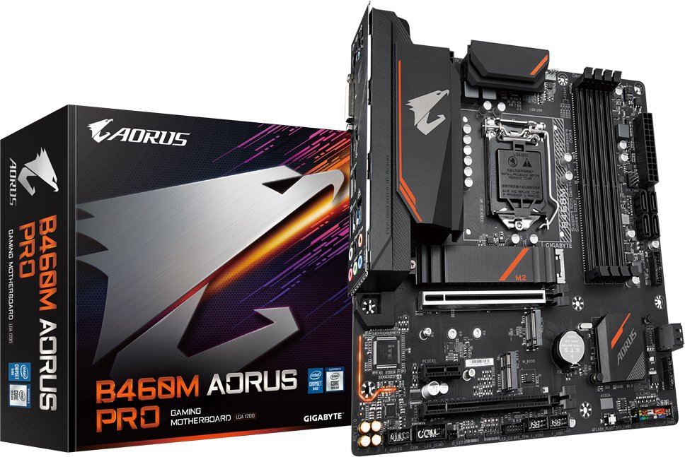 Материнская плата GigaByte B460M AORUS Pro s-1200 B460 купить | Elmir ...