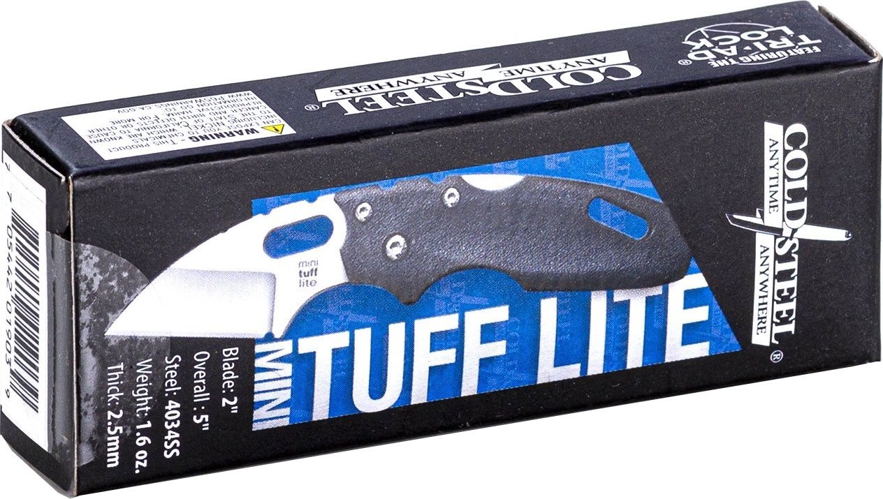 Нож Cold Steel Mini Tuff Lite Blue (20MTB) купить | ELMIR - цена ...