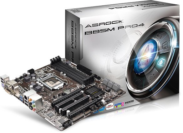 Материнская плата ASRock B85M Pro4 s-1150 B85 купить | Elmir - цена ...