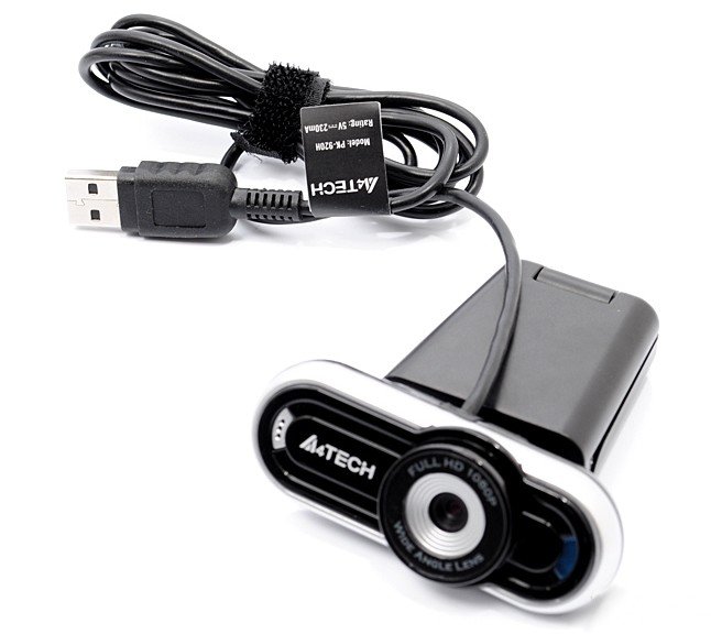 Web камера A4Tech PK-920H-1 Black/Silver купить | ELMIR - цена, отзывы, характеристики