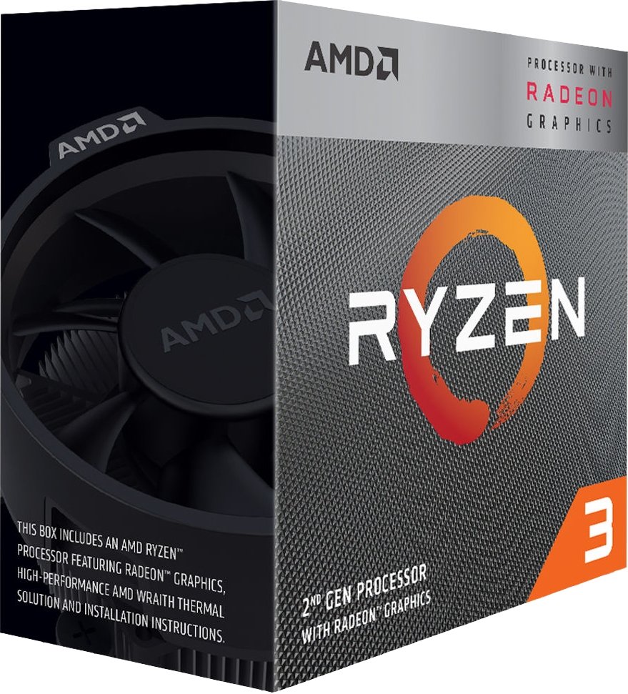 Процессор AMD Ryzen 3 3200G s-AM4 3.6GHz/4MB BOX (YD320GC5FHBOX) купить ...
