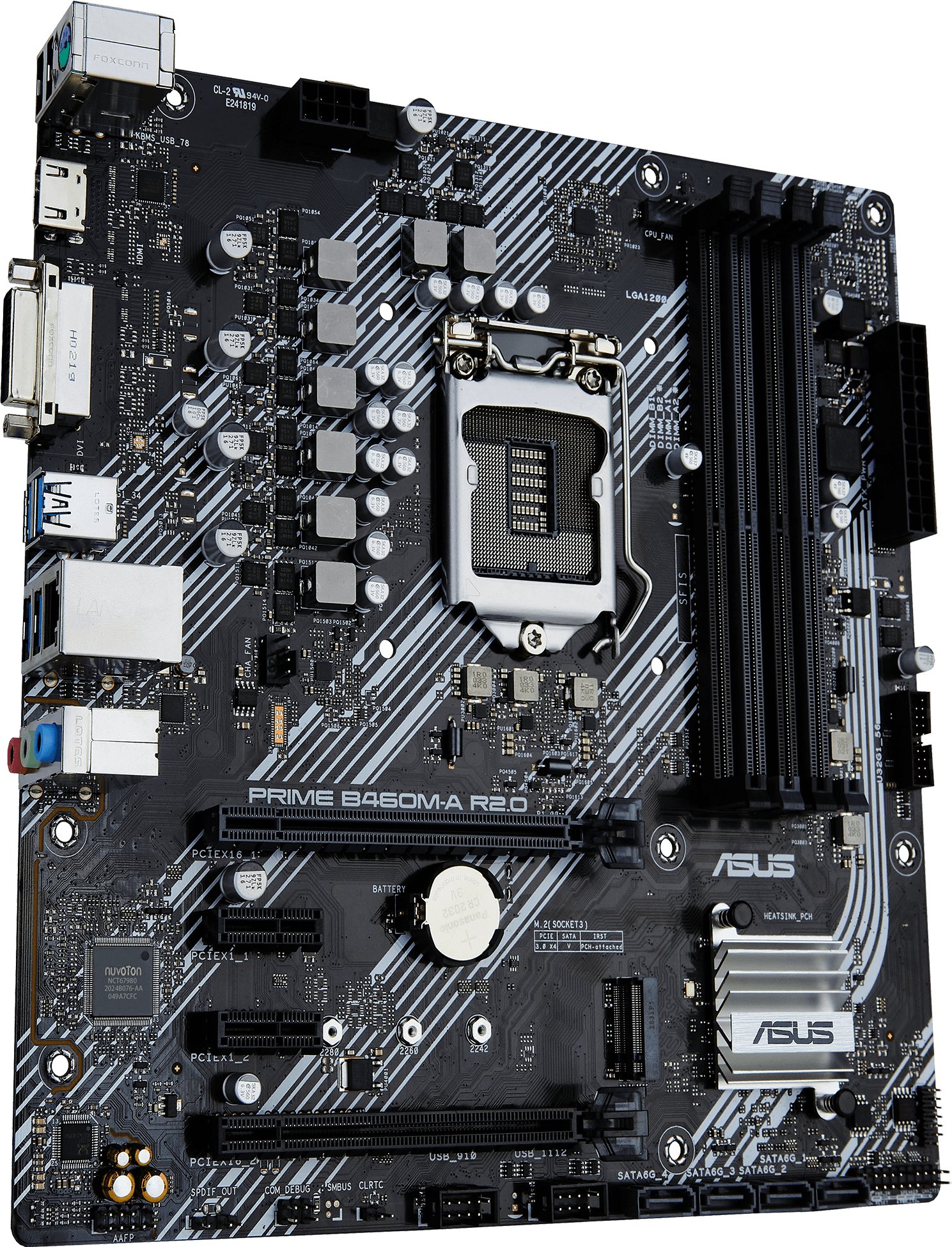 Материнская плата Asus Prime B460M-A R2.0 s-1200 B460 купить | Elmir ...