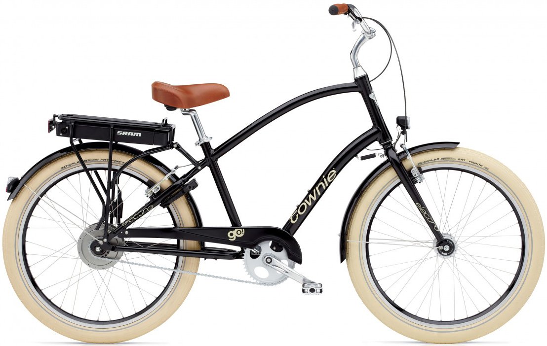 Велосипед Electra Townie Balloon GO! Men's Ebony 26" (BIC-17-63/200000 ...