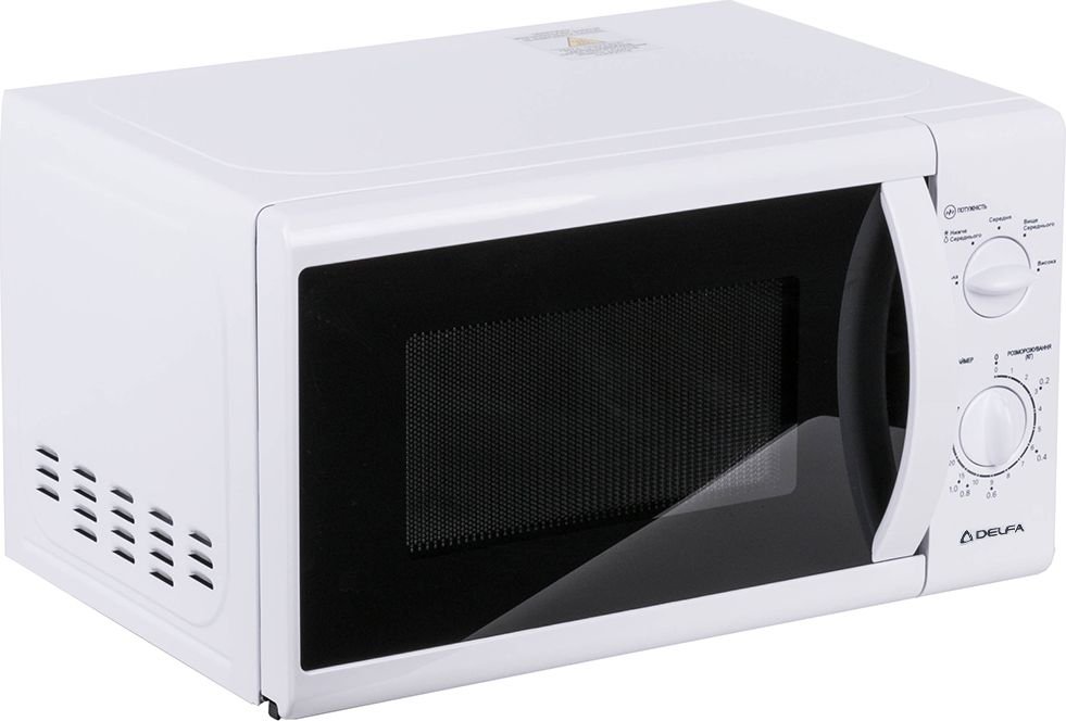 Микроволновая печь Delfa MD20MW купить | ELMIR - цена, отзывы, характеристики