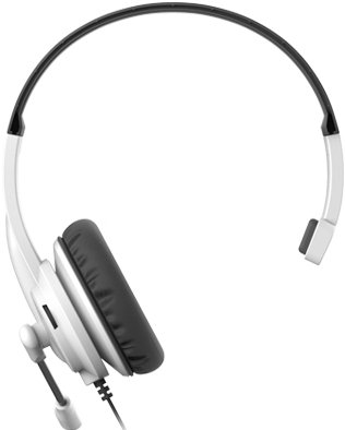 Наушники A4Tech HU-11 White купить | ELMIR - цена, отзывы, характеристики