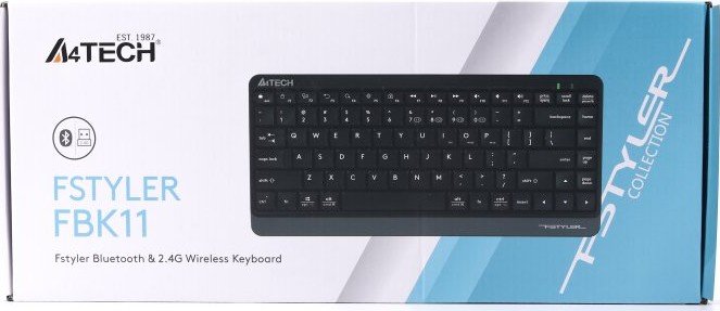 Клавиатура A4Tech Fstyler FBK11 Grey купить | Elmir - цена, отзывы ...