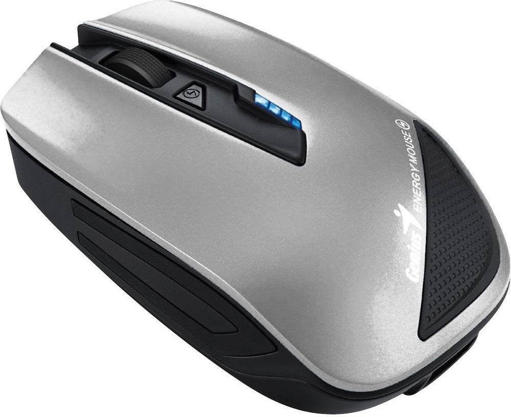 Мышь Genius Wireless Energy Mouse Silver (31030107103) купить | ELMIR ...