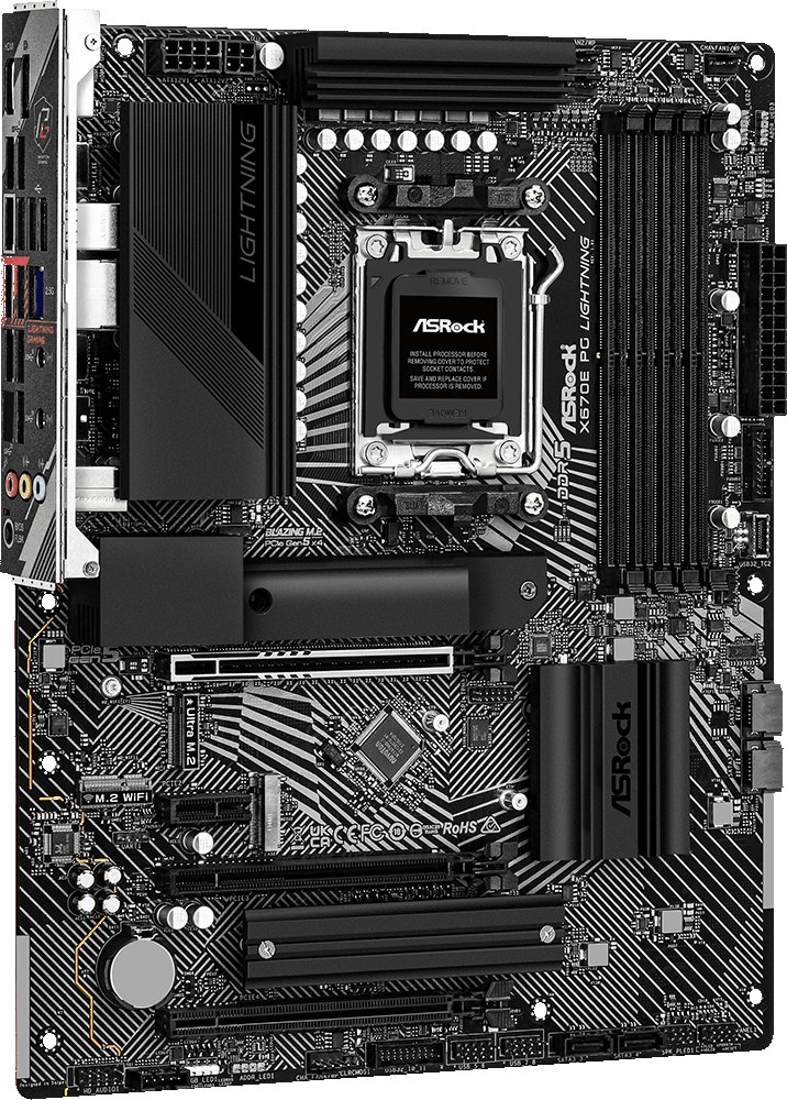 Материнская плата ASRock X670E PG Lightning s-AM5 X670 купить | Elmir ...