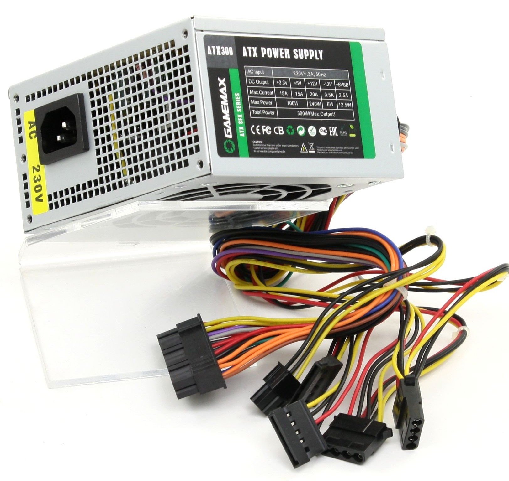Блок питания 300W Gamemax Micro SFX ATX-300 купить | Elmir - цена ...