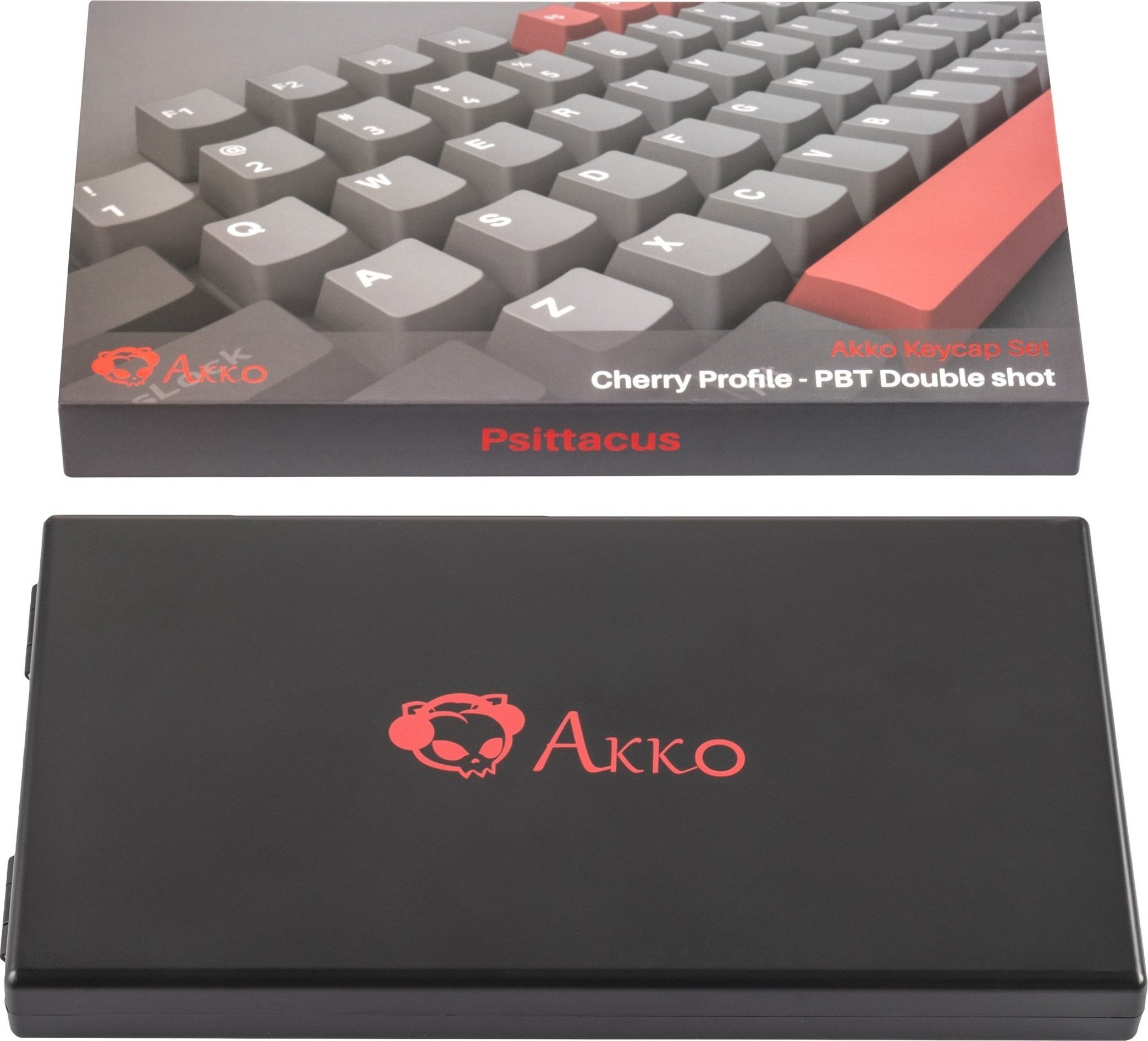 Набор кейкапов Akko Grey Parrot Fullset Keycaps EN (AKEYPCAPS_GP ...