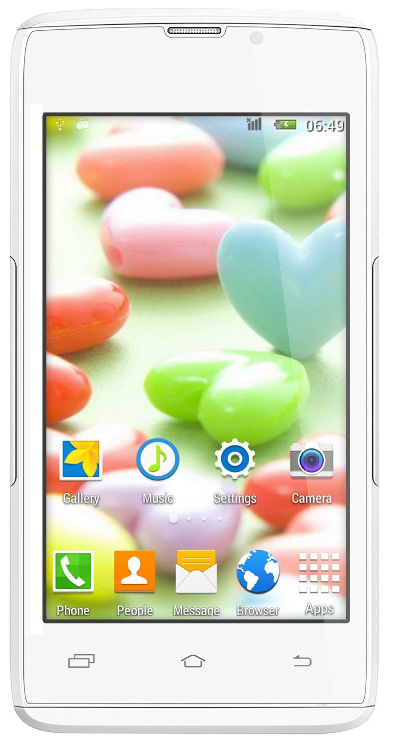 Мобильный телефон Bravis Air White купить | ELMIR - цена, отзывы, характеристики