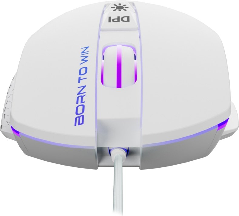 Мышь GamePro GM370 White RGB USB купить | ELMIR - цена, отзывы ...