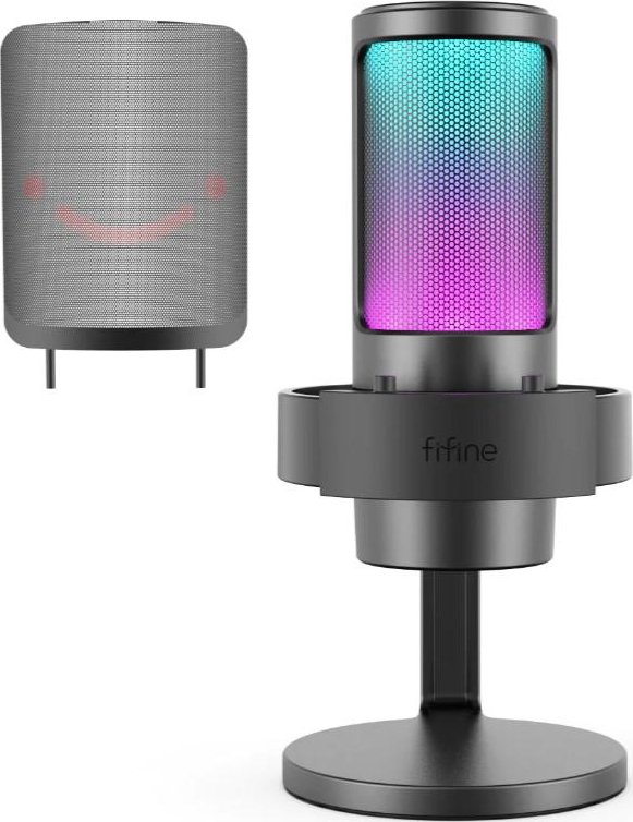 Микрофон FIFINE A8 Black купить | ELMIR - цена, отзывы, характеристики