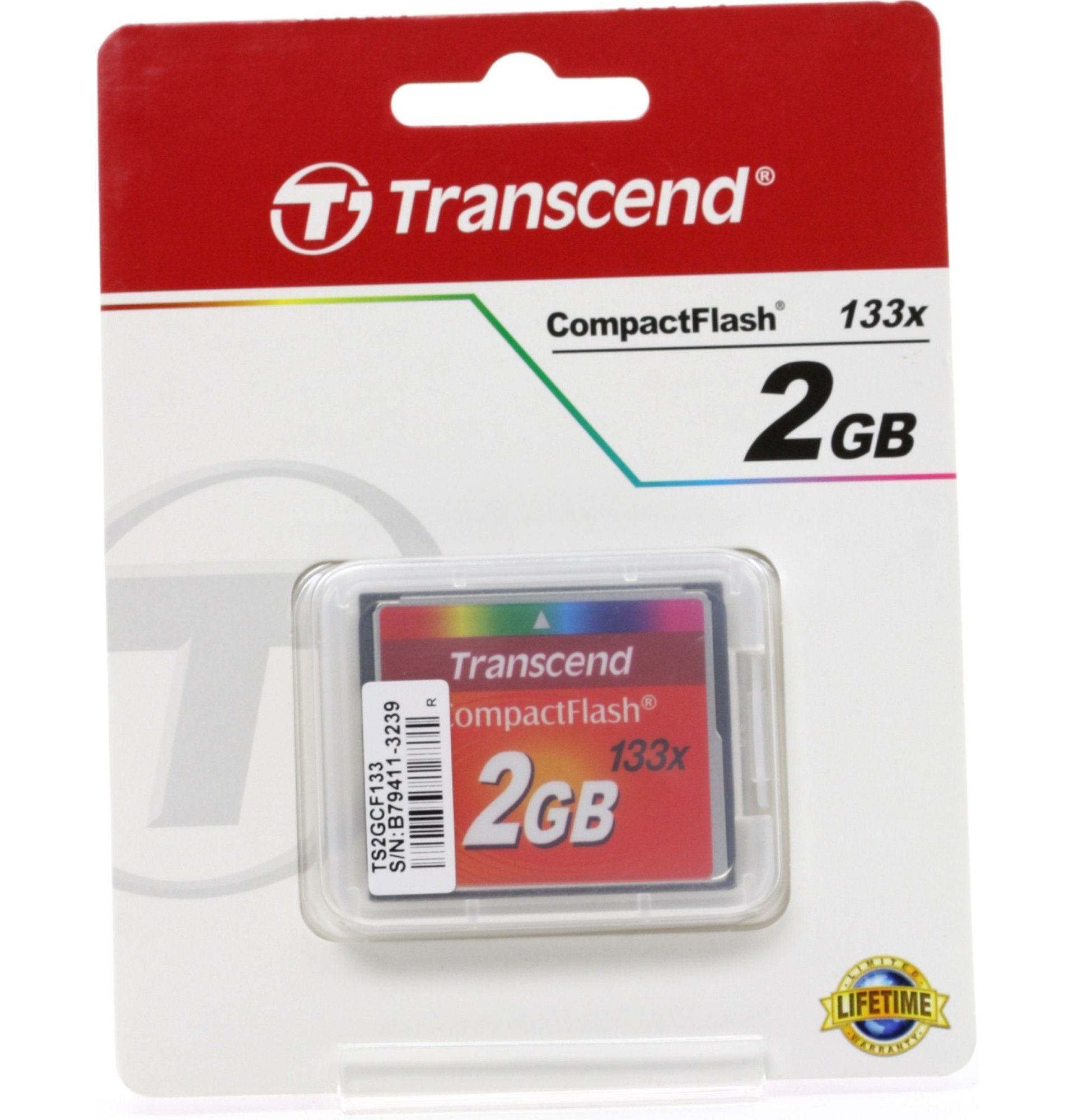 Карта памяти Compact Flash 2GB Transcend 133X (TS2GCF133) купить ...