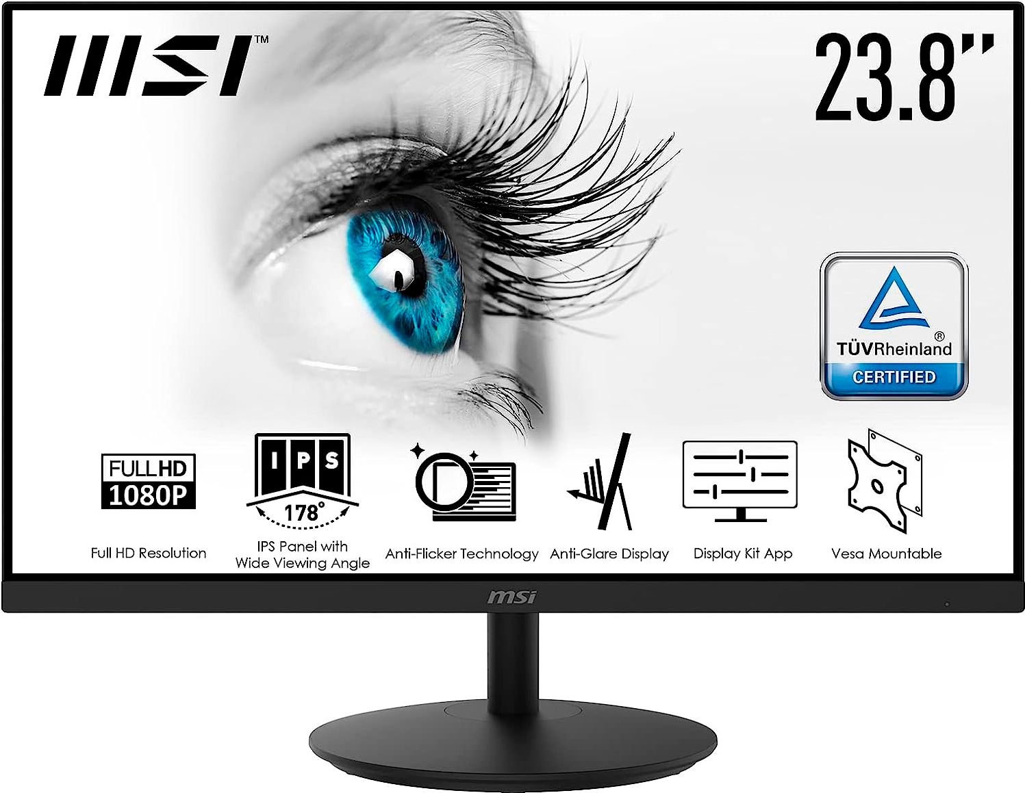 Монитор 24" MSI Pro MP242A купить | Elmir - цена, отзывы, характеристики
